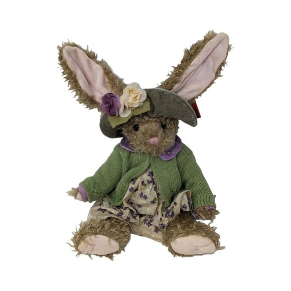 Russ | Toys | Russ Natures Wonder Mabel Brown Green Easter Bunny Rabbit ...